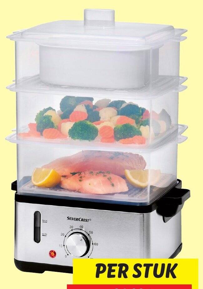 Silvercrest Stoomkoker aanbieding bij Lidl