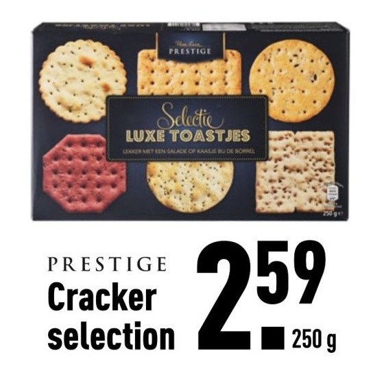 Cracker selection aanbieding bij ALDI