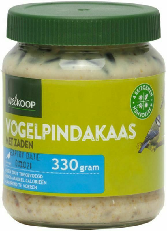 Welkoop Vogelpindakaas - Tuinvogelvoer aanbieding bij Welkoop