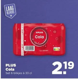 PLUS Cola aanbieding bij PLUS Geldig t/m 18-03-2025