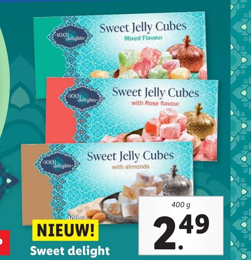 Sweet delight 400 g aanbieding bij Lidl
