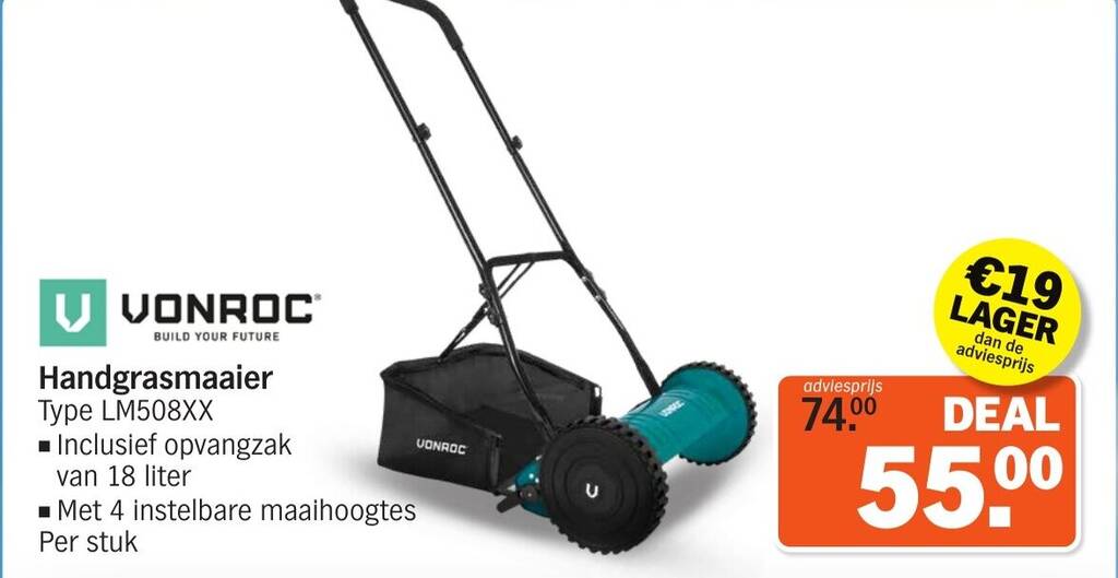 Handgrasmaaier aanbieding bij Albert Heijn
