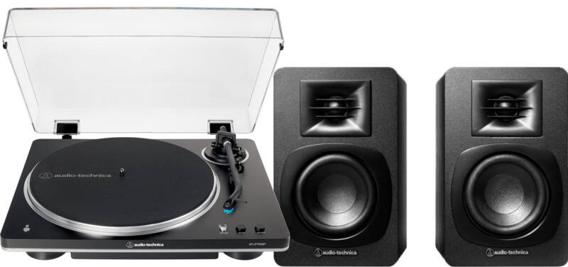 Audio Technica AT-LP70xBT Zwart + Audio-Technica ATH-SP3X Zw aanbieding ...