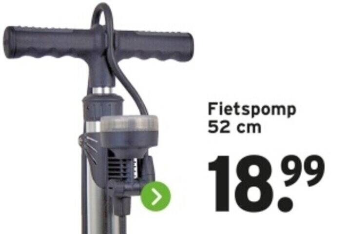 Fietspomp 52 cm aanbieding bij GAMMA