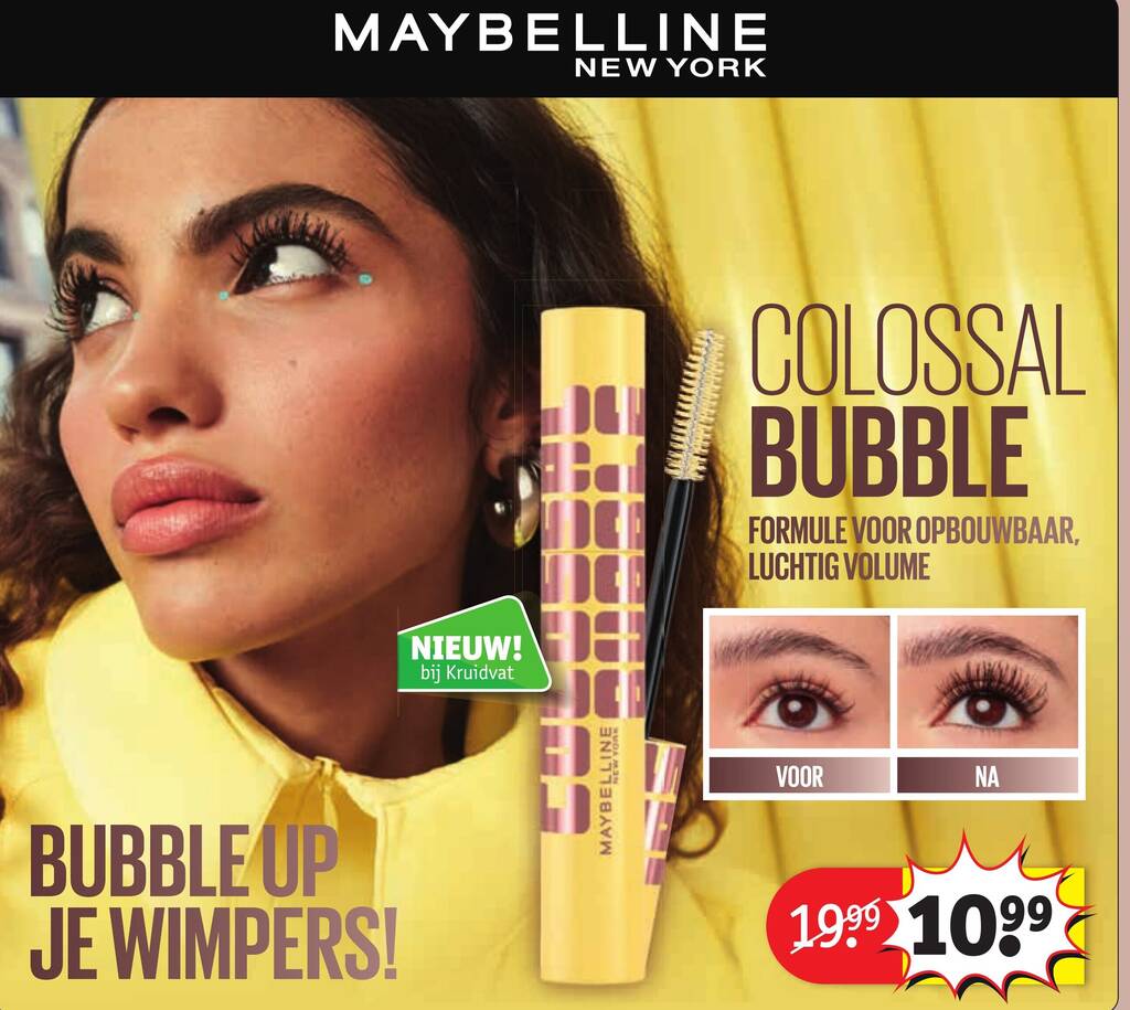 Colossal bubble aanbieding bij Kruidvat