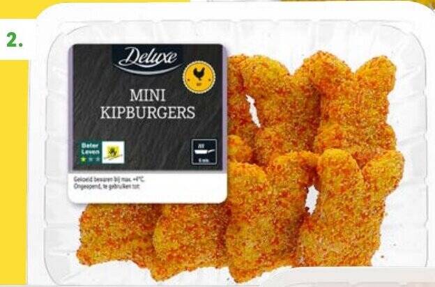 Mini kipburgers 200 g aanbieding bij Lidl