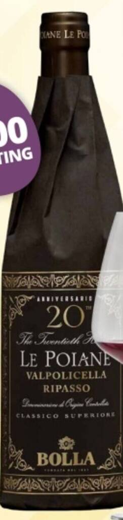 'Le Poiane' Amarone wrap 75 cl. aanbieding bij Mitra