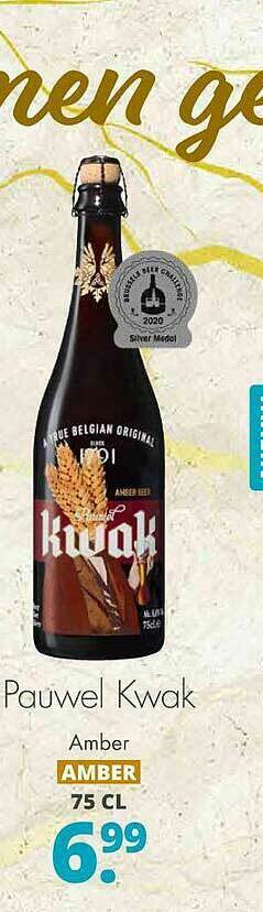 Pauwel Kwak Amber aanbieding bij Mitra