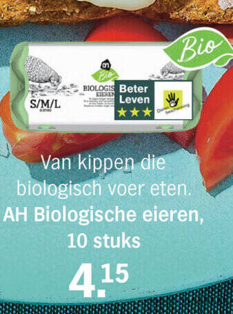 AH Biologische eieren aanbieding bij Albert Heijn