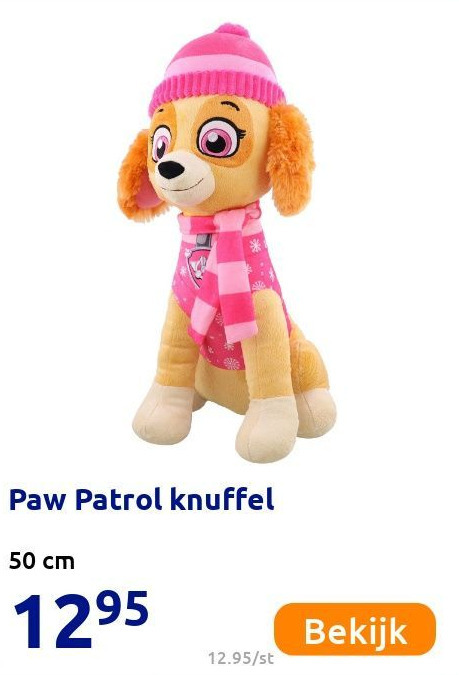 Paw Patrol knuffel aanbieding bij Action
