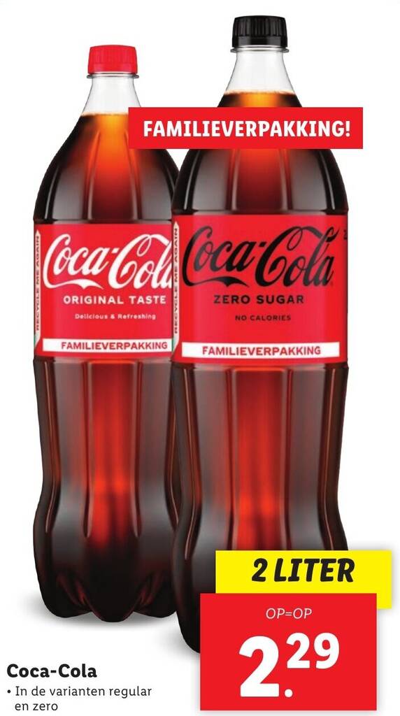Coca Cola aanbiedingen | Vind de goedkoopste Coca Cola aanbieding!