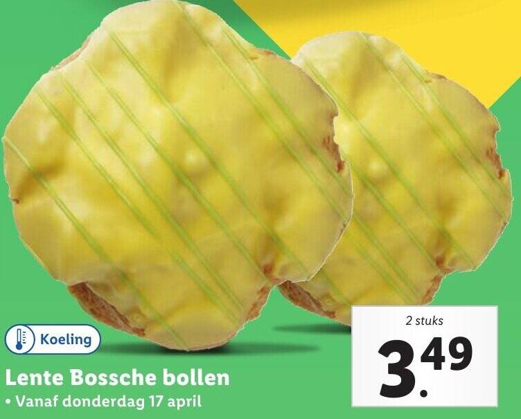 Lente Bossche bollen aanbieding bij Lidl