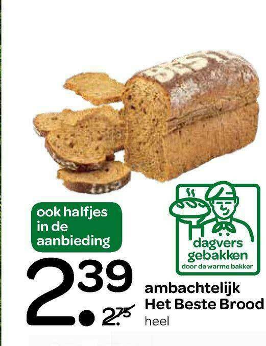 Ambachtelijk Het Beste Brood aanbieding bij Spar
