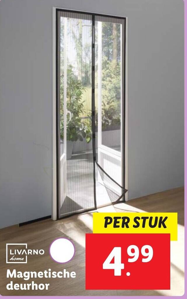 Livarno home Magnetische deurhor aanbieding bij Lidl