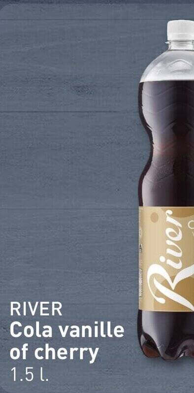 River Cola vanille of cherry 1.5 liter aanbieding bij ALDI