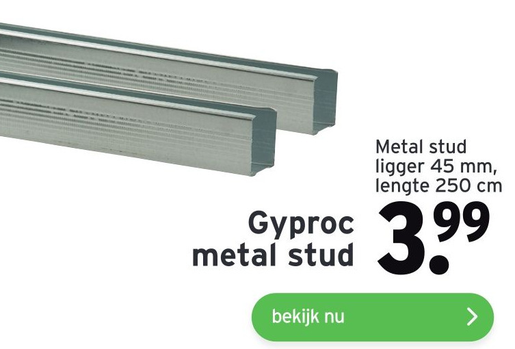 Gyproc metal stud aanbieding bij GAMMA
