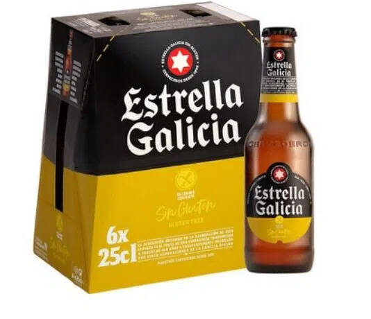 Estrella Galicia Bier aanbieding bij Budget Food