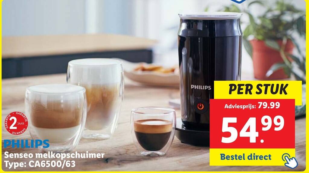 PHILIPS Senseo melkopschuimer aanbieding bij Lidl