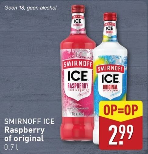 Raspberry of original 0.7 L aanbieding bij ALDI