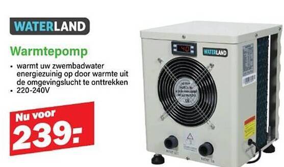Warmtepomp aanbieding bij Van Cranenbroek