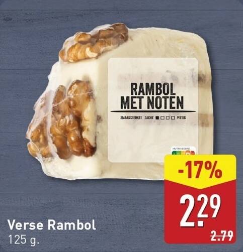 Verse Rambol 125 g aanbieding bij ALDI