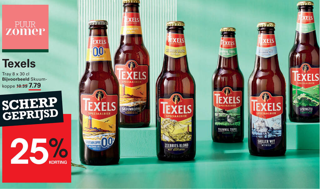 Texels 30 cl aanbieding bij Sligro