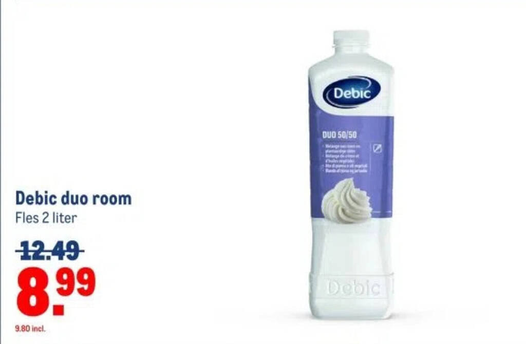 Debic duo room 2 liter aanbieding bij Makro