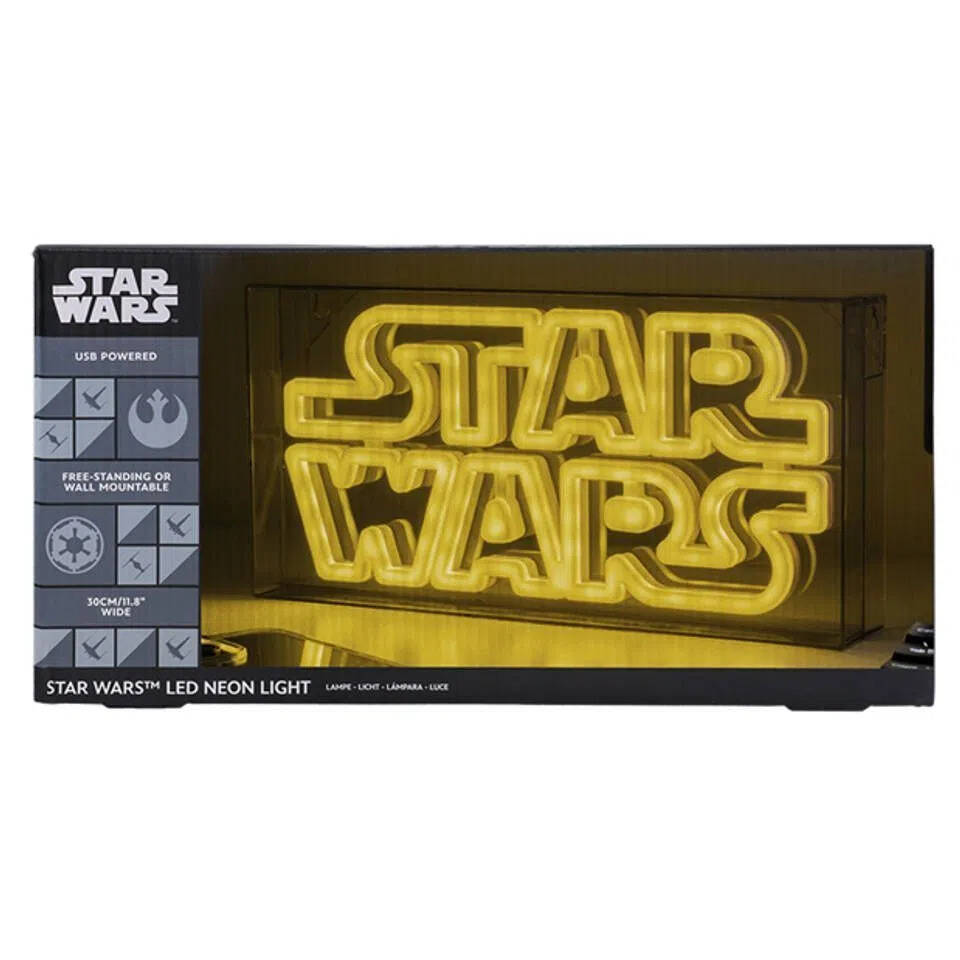 Star Wars LED neon-lamp aanbieding bij Intertoys