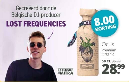 Ocus Premium Organic 50 cl aanbieding bij Mitra