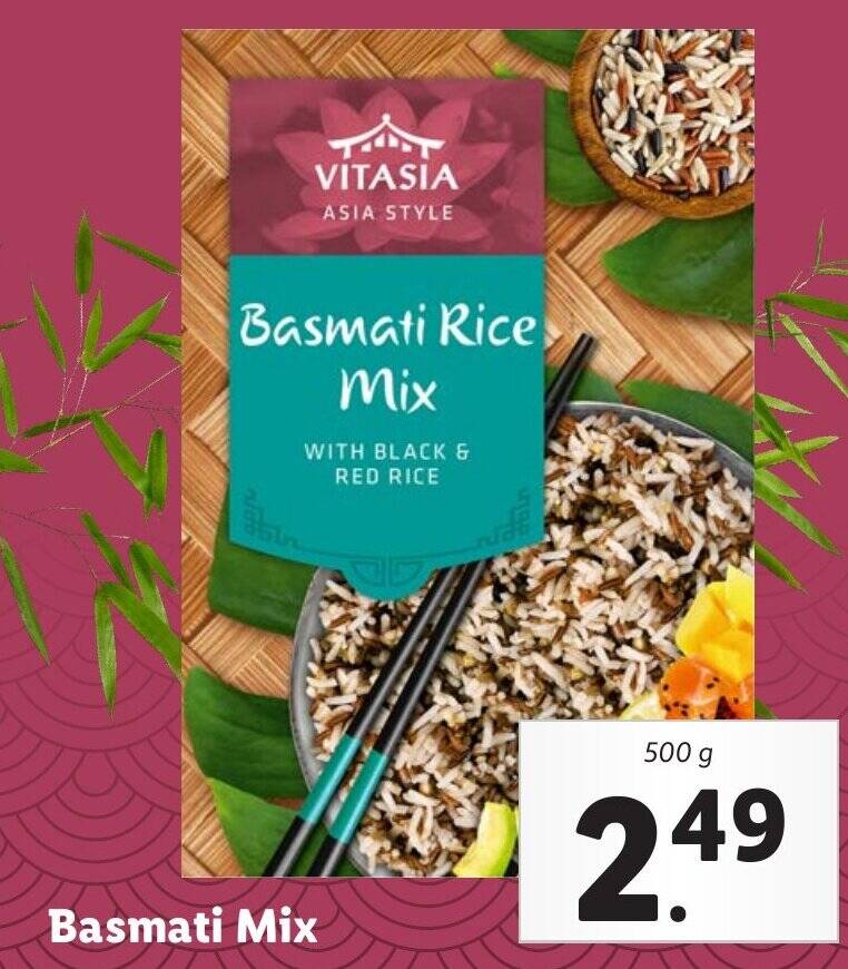 Basmati Mix 500 g aanbieding bij Lidl