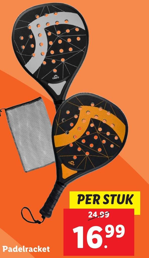 Padelracket aanbieding bij Lidl