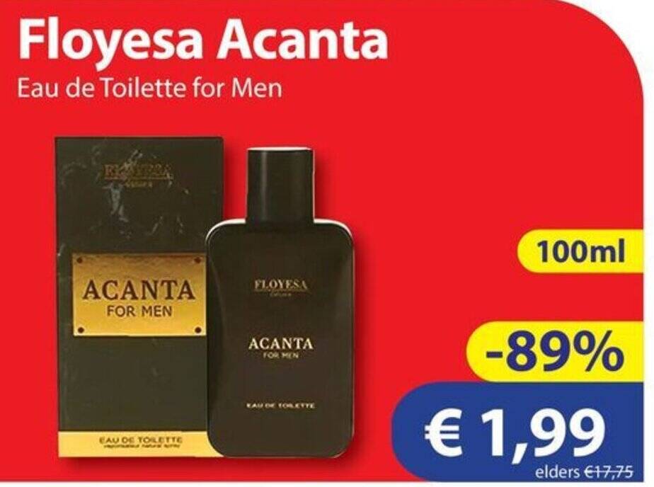 Floyesa Acanta 100 ml aanbieding bij Die Grenze