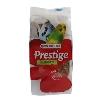 Voer vogel parkiet 1kg Prestige aanbieding bij Van Cranenbroek