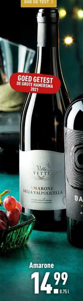 Amarone aanbieding bij ALDI