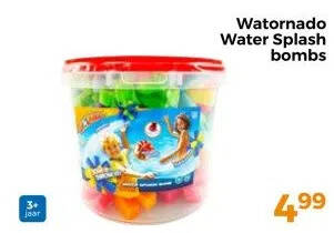 Watornado Water Splash bombs aanbieding bij Trekpleister