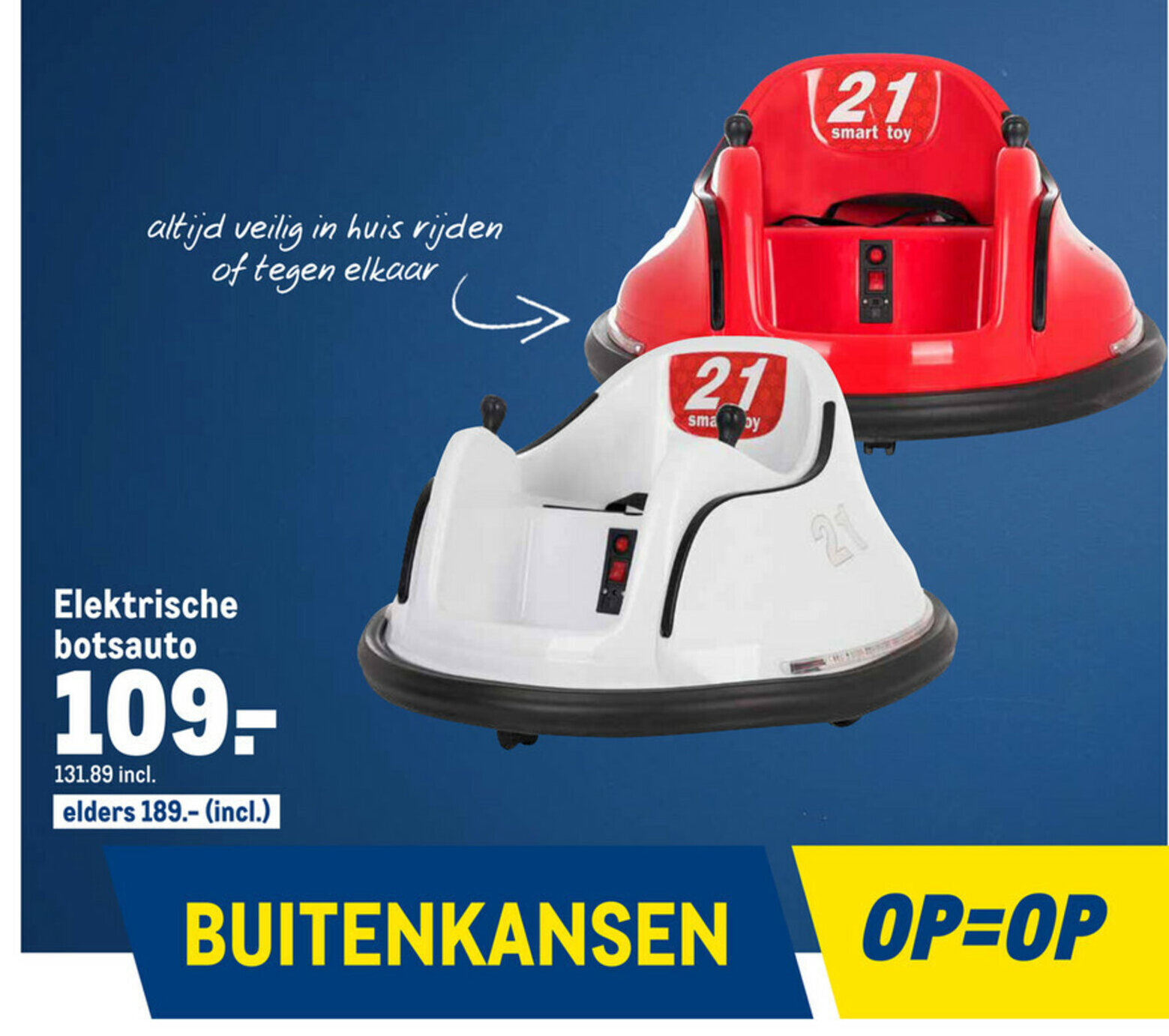 Smart Toy Elektrische botsauto aanbieding bij Makro