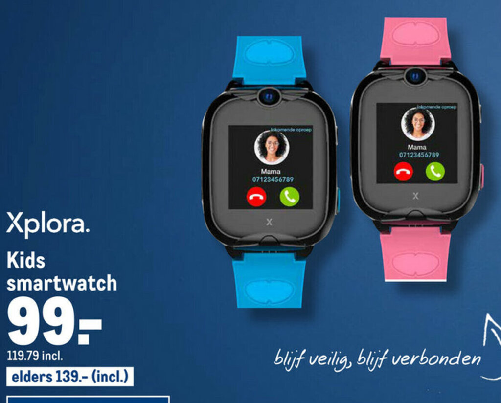 Xplora Kids smartwatch aanbieding bij Makro