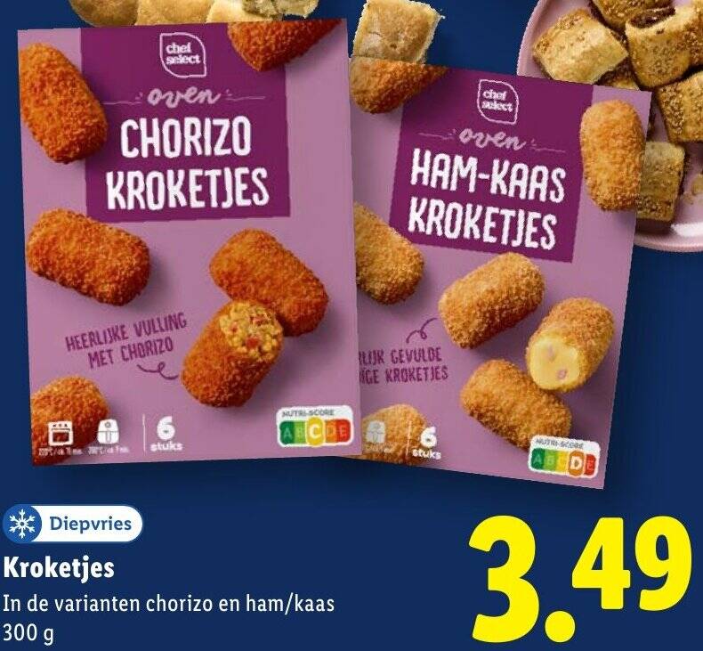Kroketjes 300 g aanbieding bij Lidl