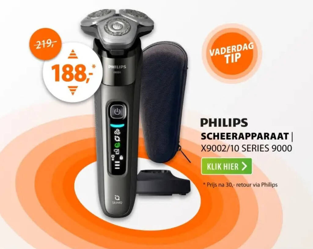 Philips scheerapparaat | X9002/10 series 9000 aanbieding bij Expert