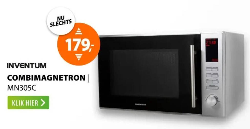 Inventum combimagnetron aanbieding bij Expert