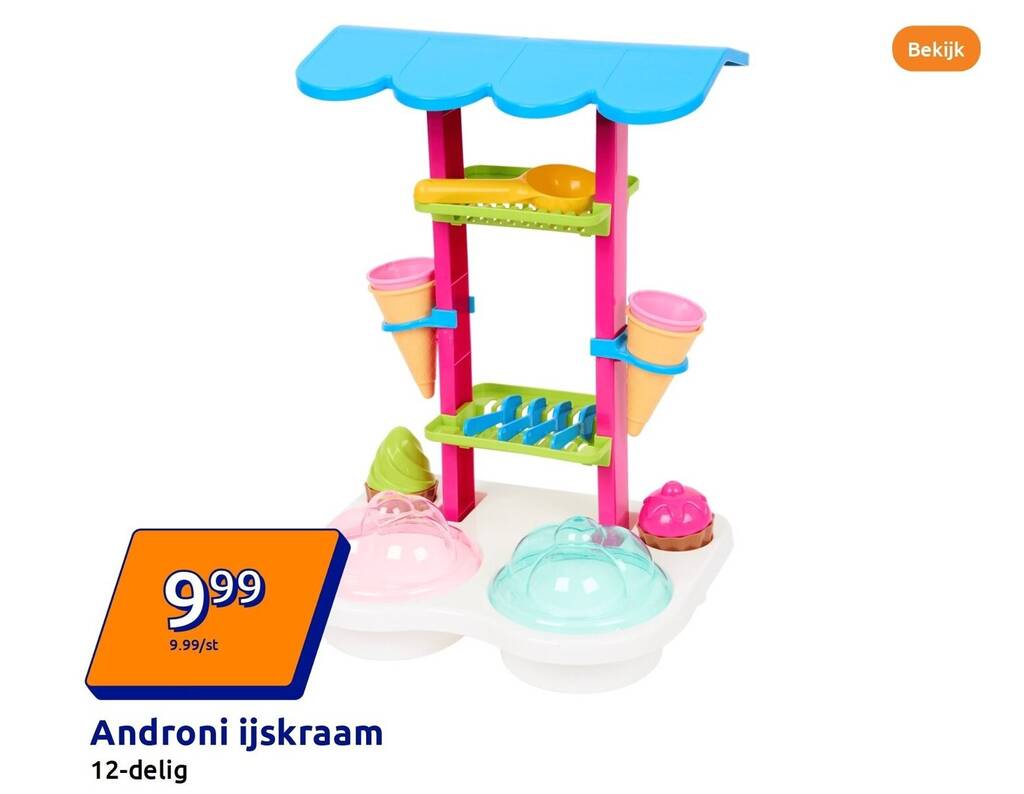 Androni ijskraam aanbieding bij Action