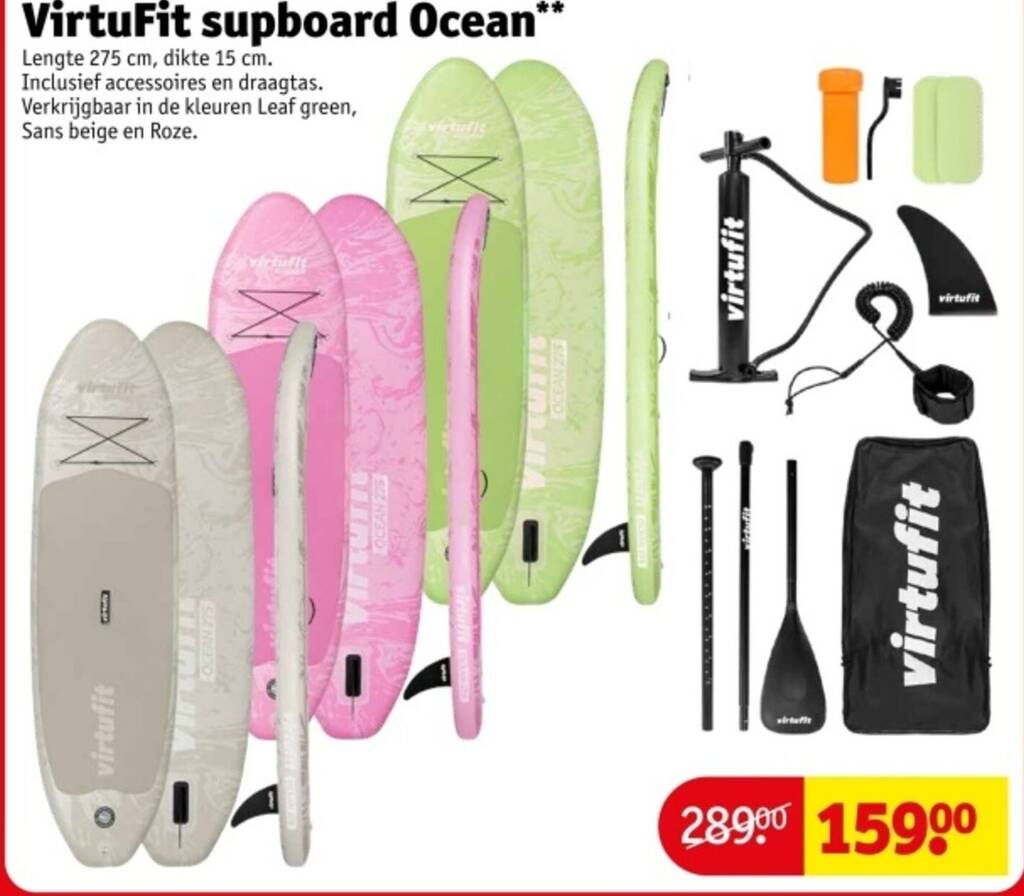 VirtuFit supboard Ocean aanbieding bij Kruidvat