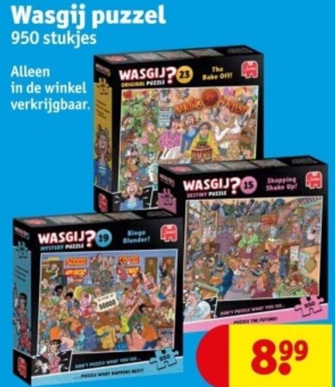 Wasgij puzzel aanbieding bij Kruidvat