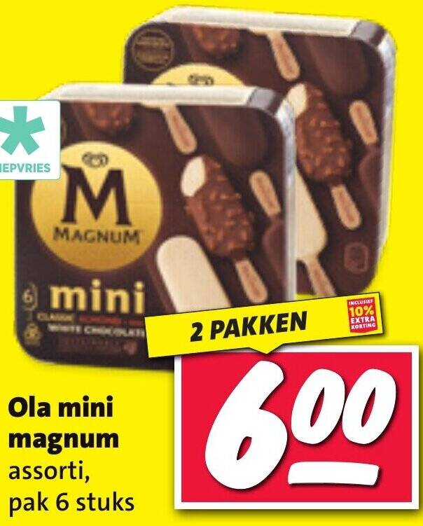 Ola mini magnum aanbieding bij Nettorama