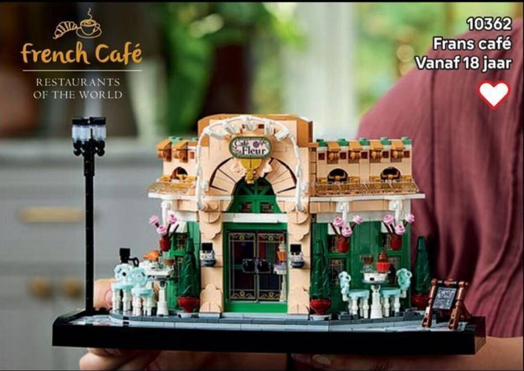 10362 Frans café aanbieding bij LEGO