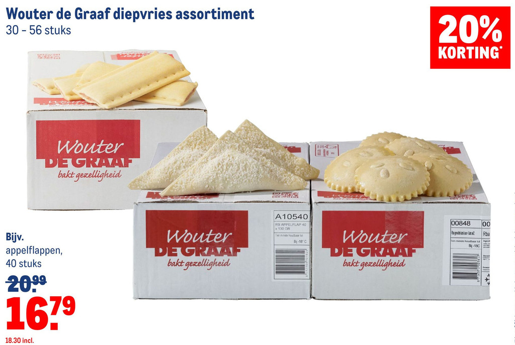 Wouter de Graaf diepvries assortiment aanbieding bij Makro