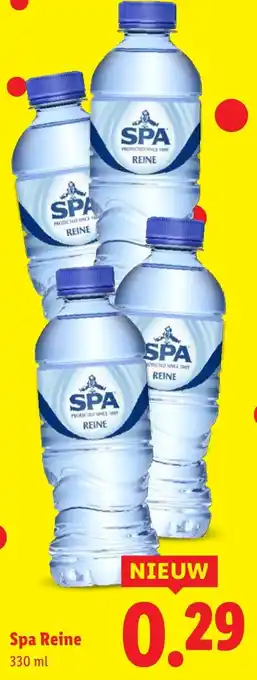 Spa Reine 330 ml aanbieding bij Lidl