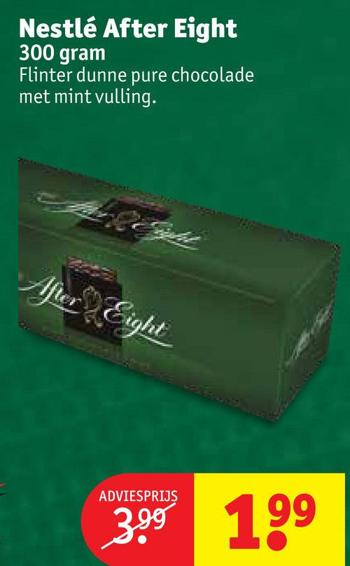 Nestlé After Eight 300 gram aanbieding bij Kruidvat