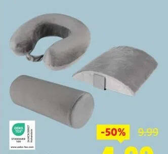 Nekkussen, kniekussen of rugkussen aanbieding bij Lidl