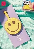 Etos Smiley bagagelabel aanbieding bij Etos